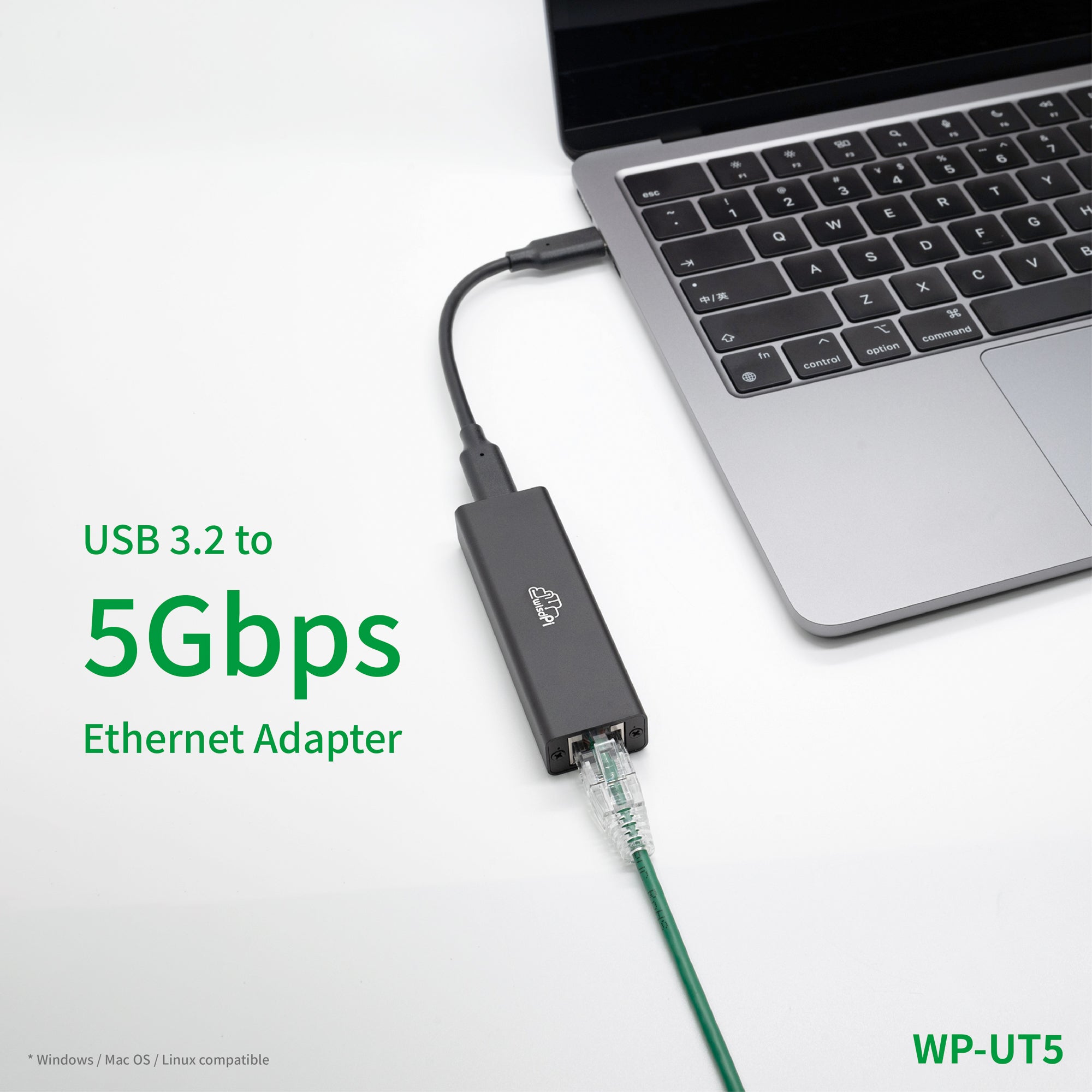 WisdPi RTL8157 USB 5Gbps ethernet adapter WP-UT5